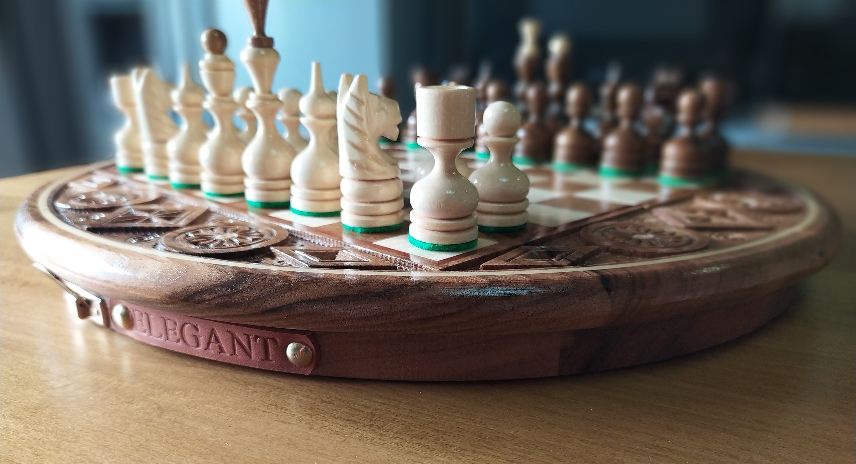 Wooden Chess Set Chess Original Chess Set Checkers Large Chess - Etsy