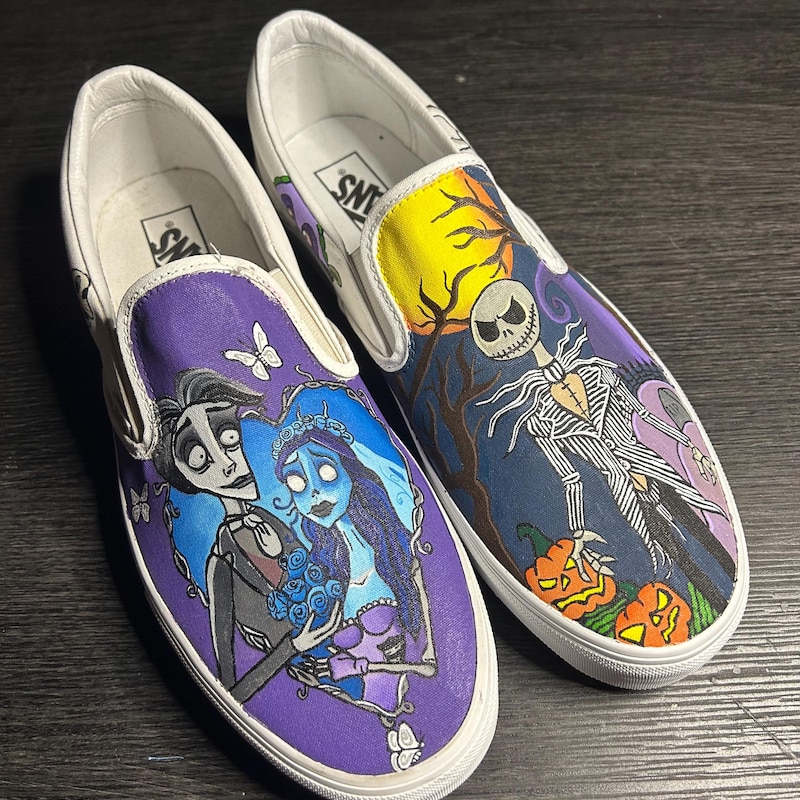 Custom Vans Slip Ons - Etsy
