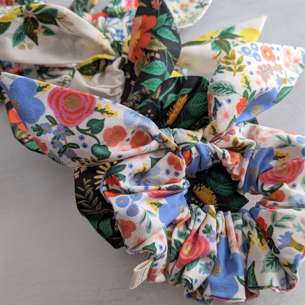 Bow Scrunchie - Etsy