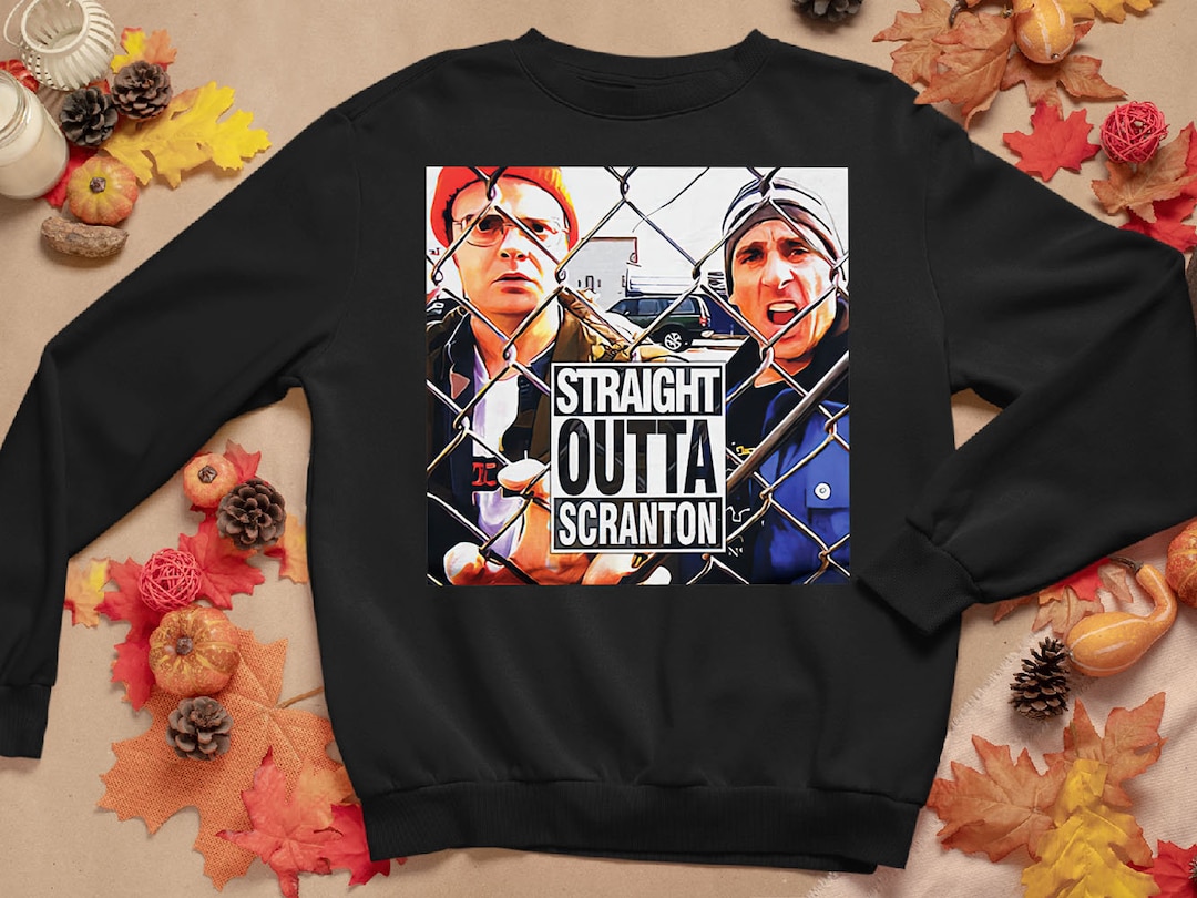 Straight Outta Scranton Sweatshirt, the Office Sweatshirt, the Office ...