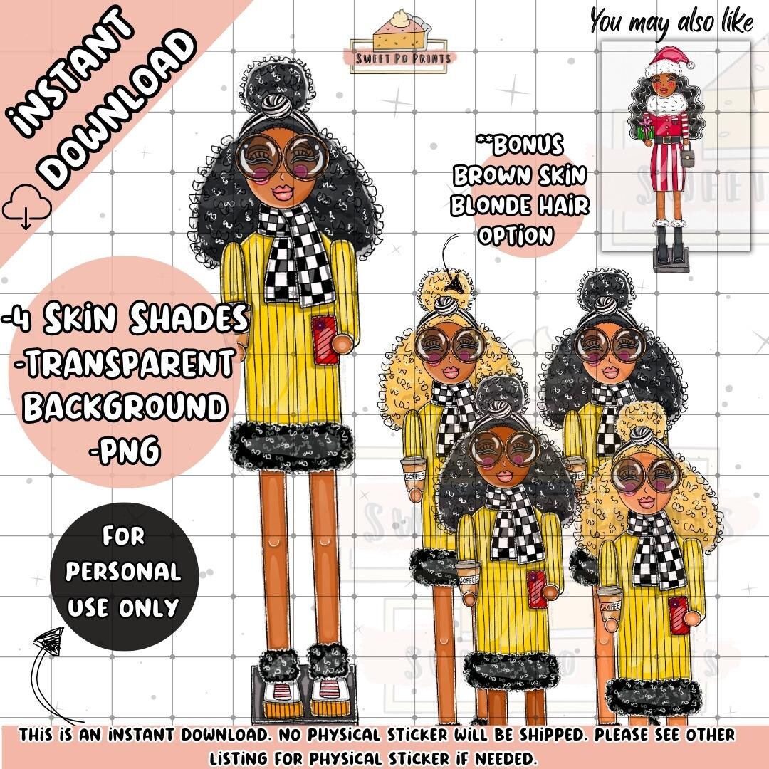 Digital Planner Sticker| Female Nutcracker Sticker | Woman Nutcracker ...
