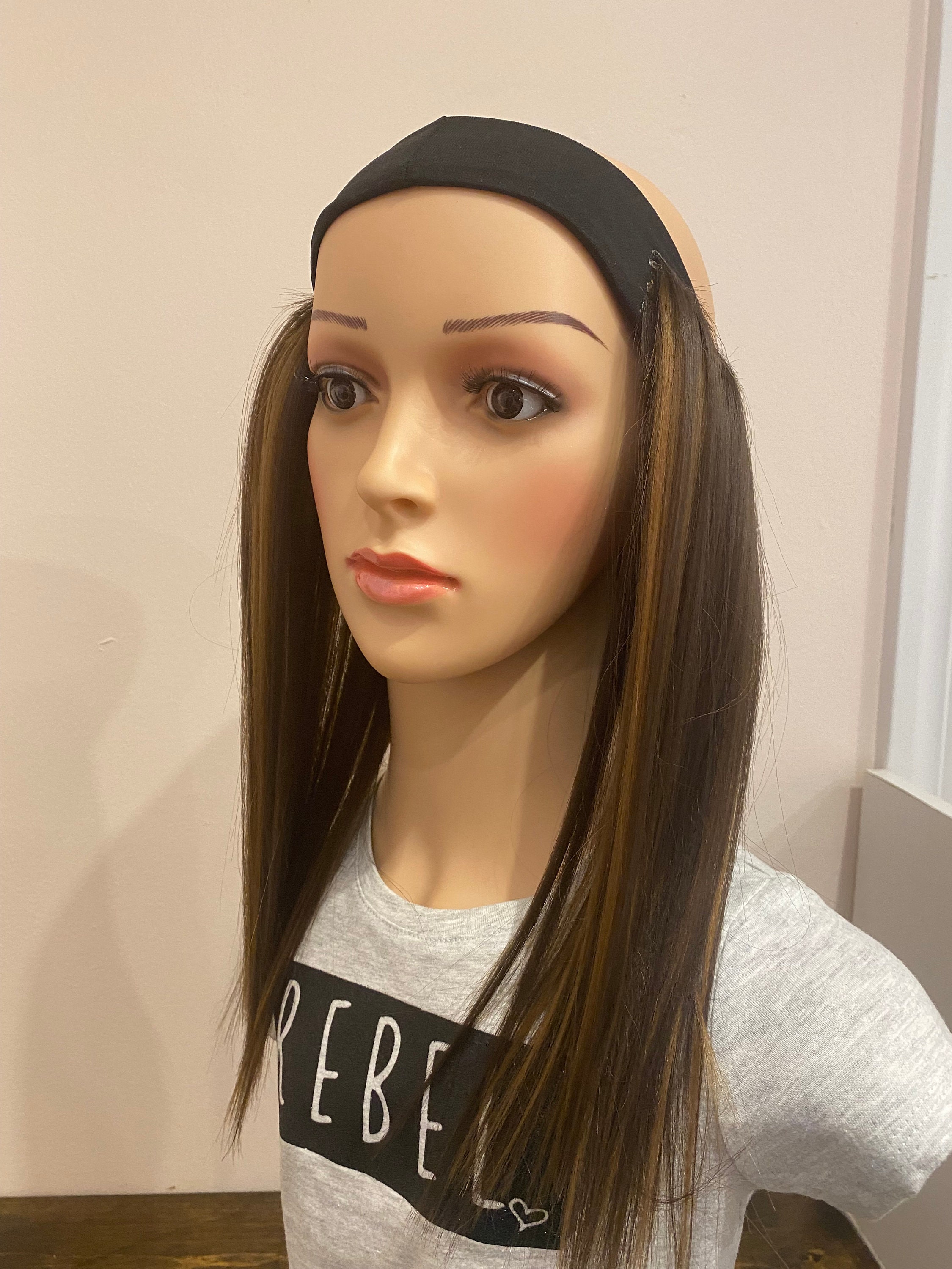 Human Hair Chemo Hats With Hair Attached Perfect For Those Who Have Lost Their Hair Due To