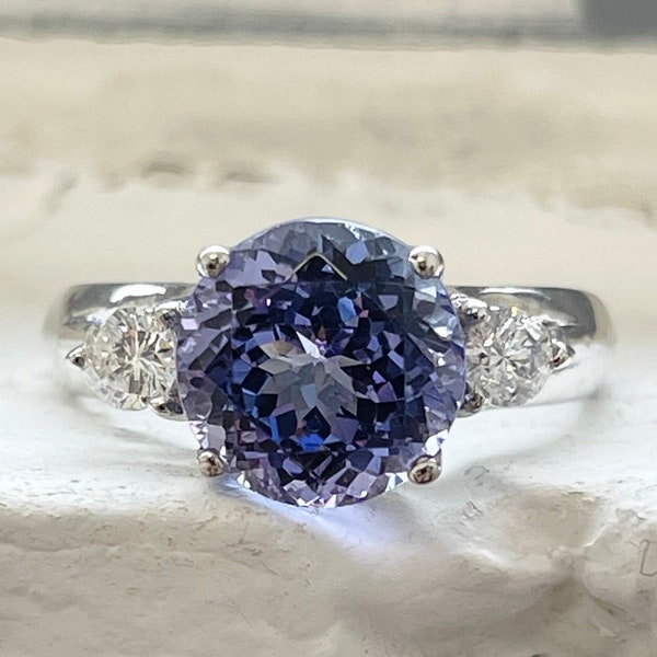 Tanzanite Engagement - Etsy