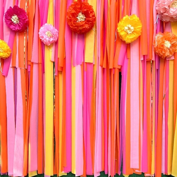 Crepe Paper Fringe - Etsy