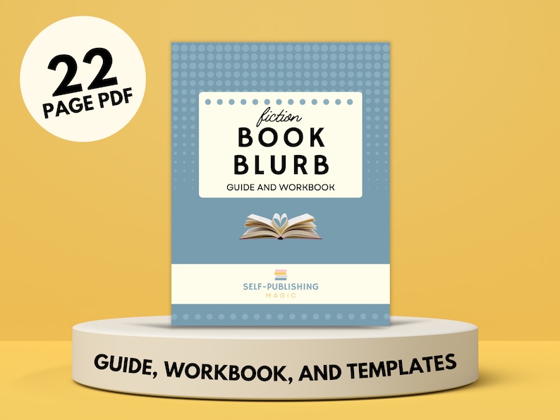 Fiction Book Blurb Guide, Workbook, and Templates | Author Planning ...