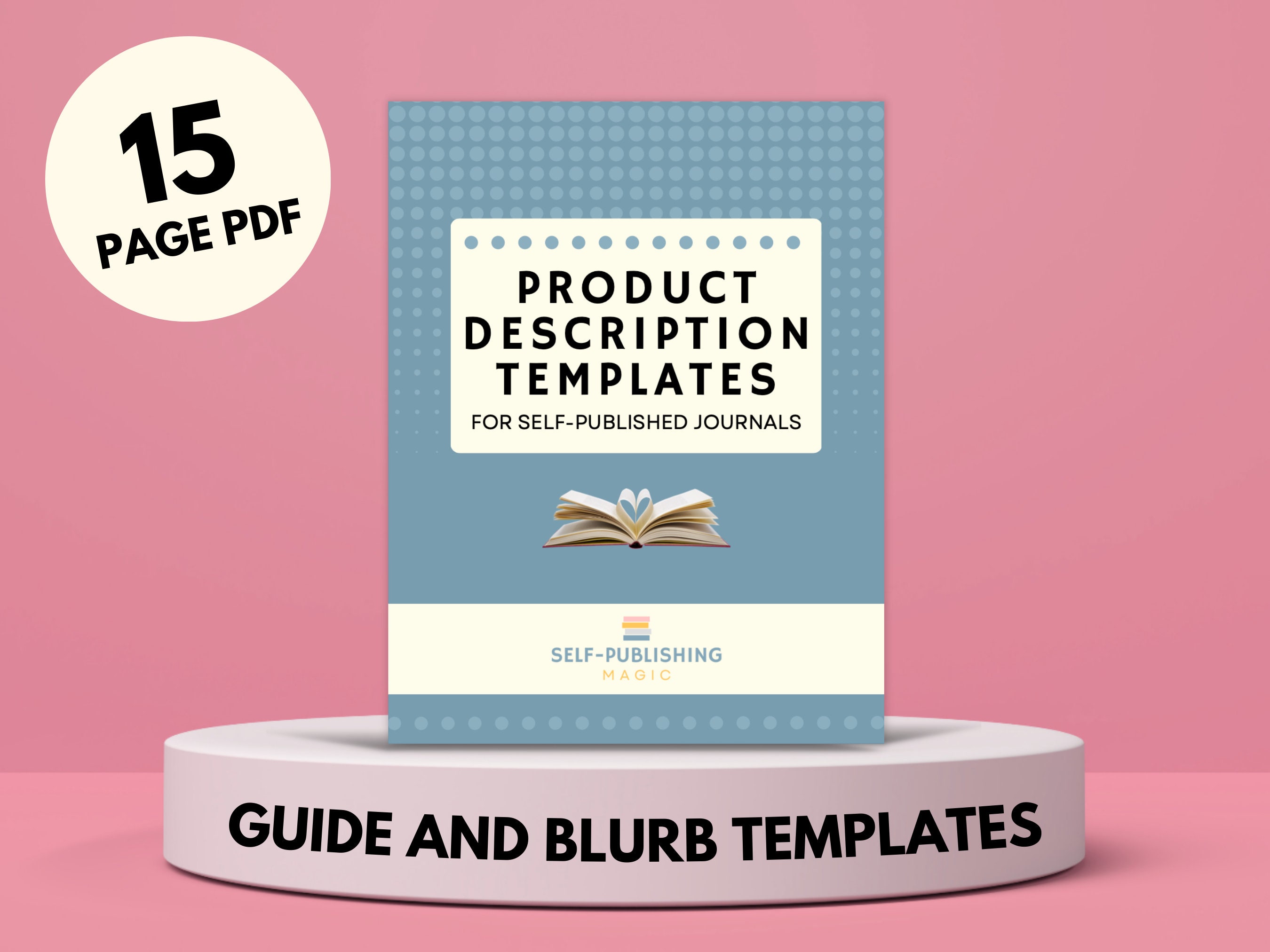Product Description Templates for Journals | Self-publishing Resource ...