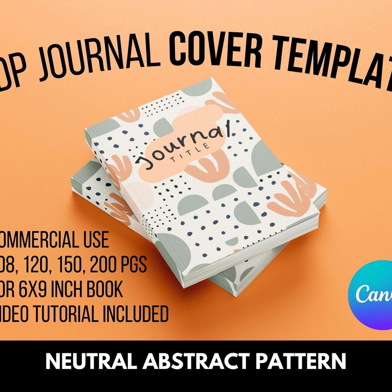 Neutral Book Cover - Etsy