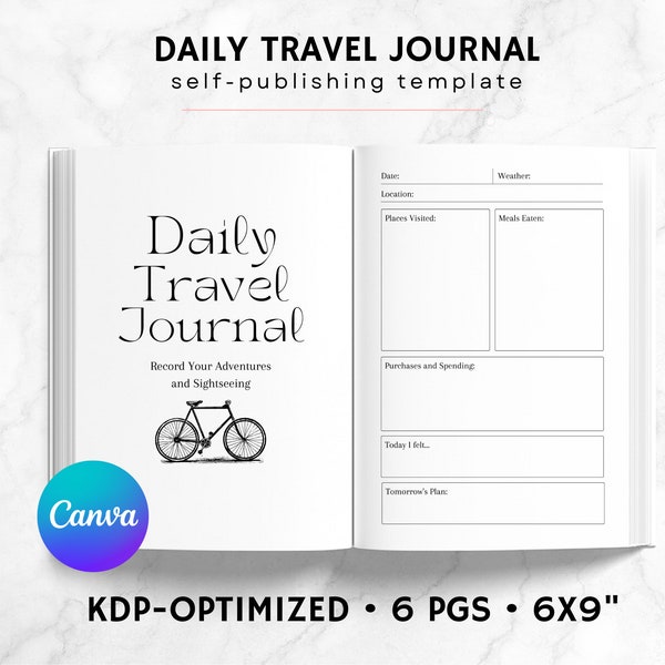 Travel Journal - Etsy