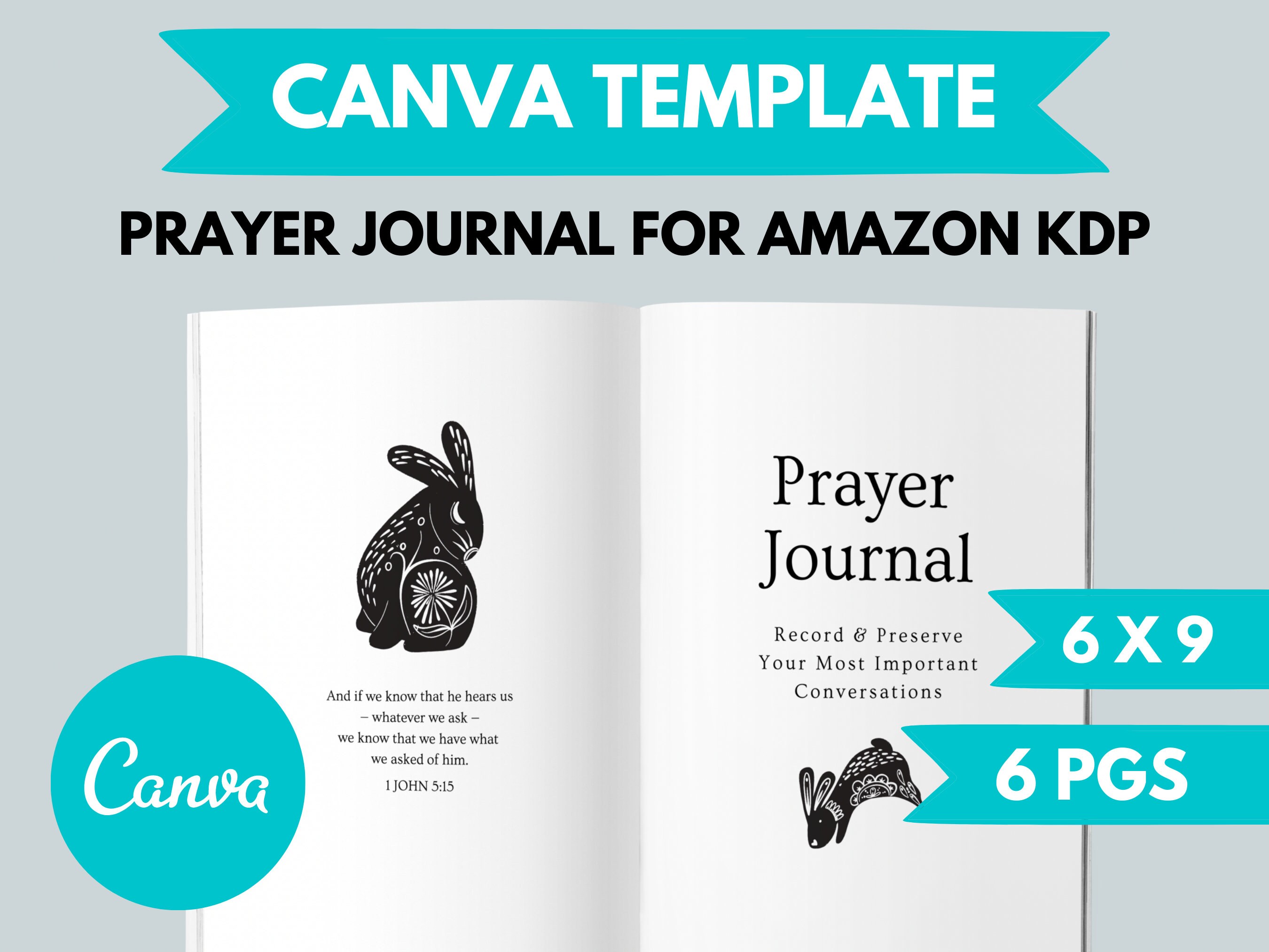 KDP Prayer Journal Canva Template KDP Journal Interior File Etsy KDP Prayer Journal Canva Template KDP Journal Interior File Etsy