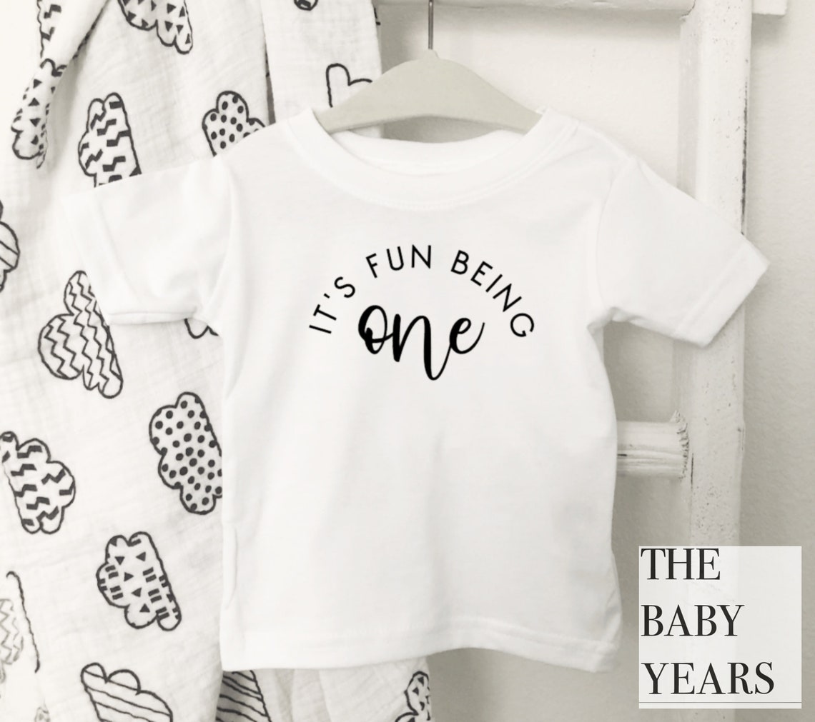 It's Fun Being One 1st Birthday Baby Gift for 1 Year Old - Etsy