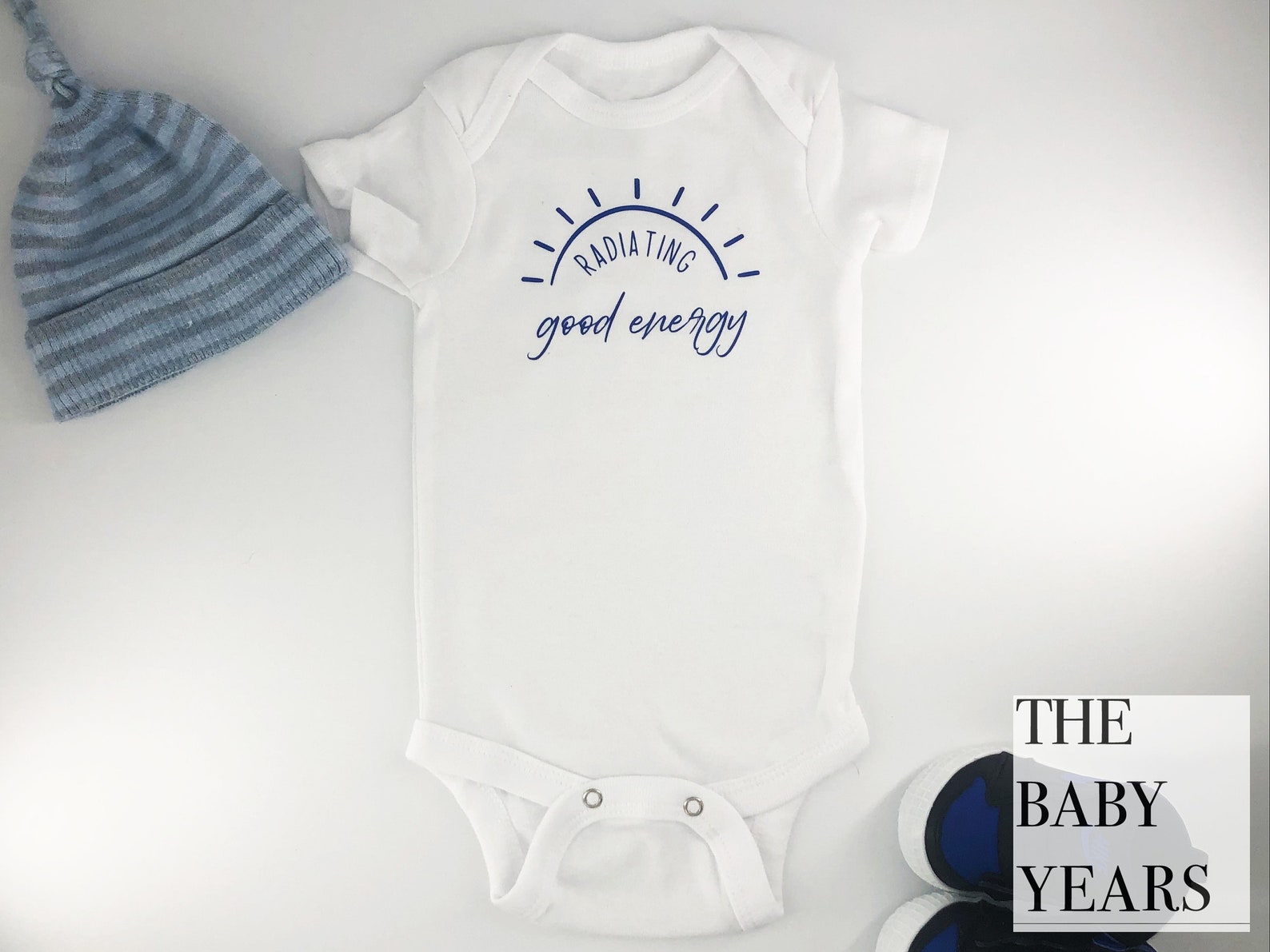Radiating Good Energy Baby Bodysuit for Newborn Baby Shower Gift ...