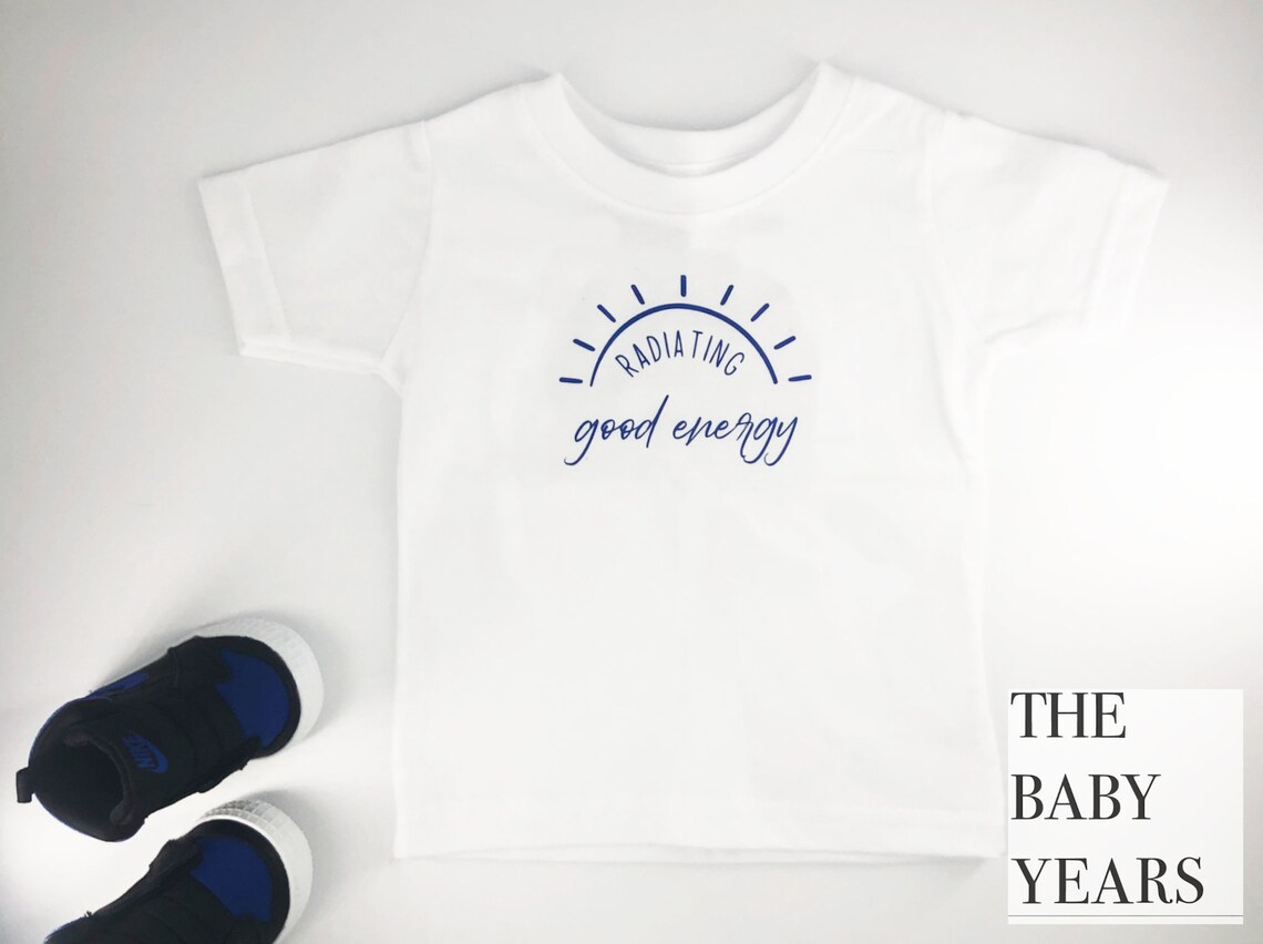 Radiating Good Energy Baby Bodysuit for Newborn Baby Shower - Etsy