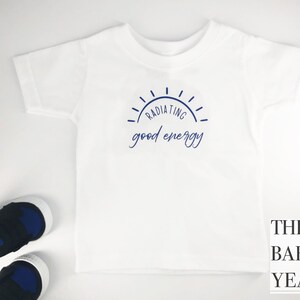 Radiating Good Energy Baby Bodysuit for Newborn Baby Shower Gift ...