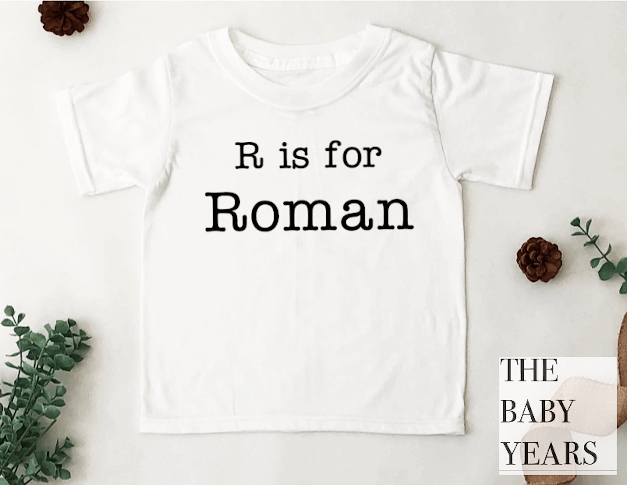 Custom Toddler Clothing With Name Personalized Newborn Baby Shower Gift ...