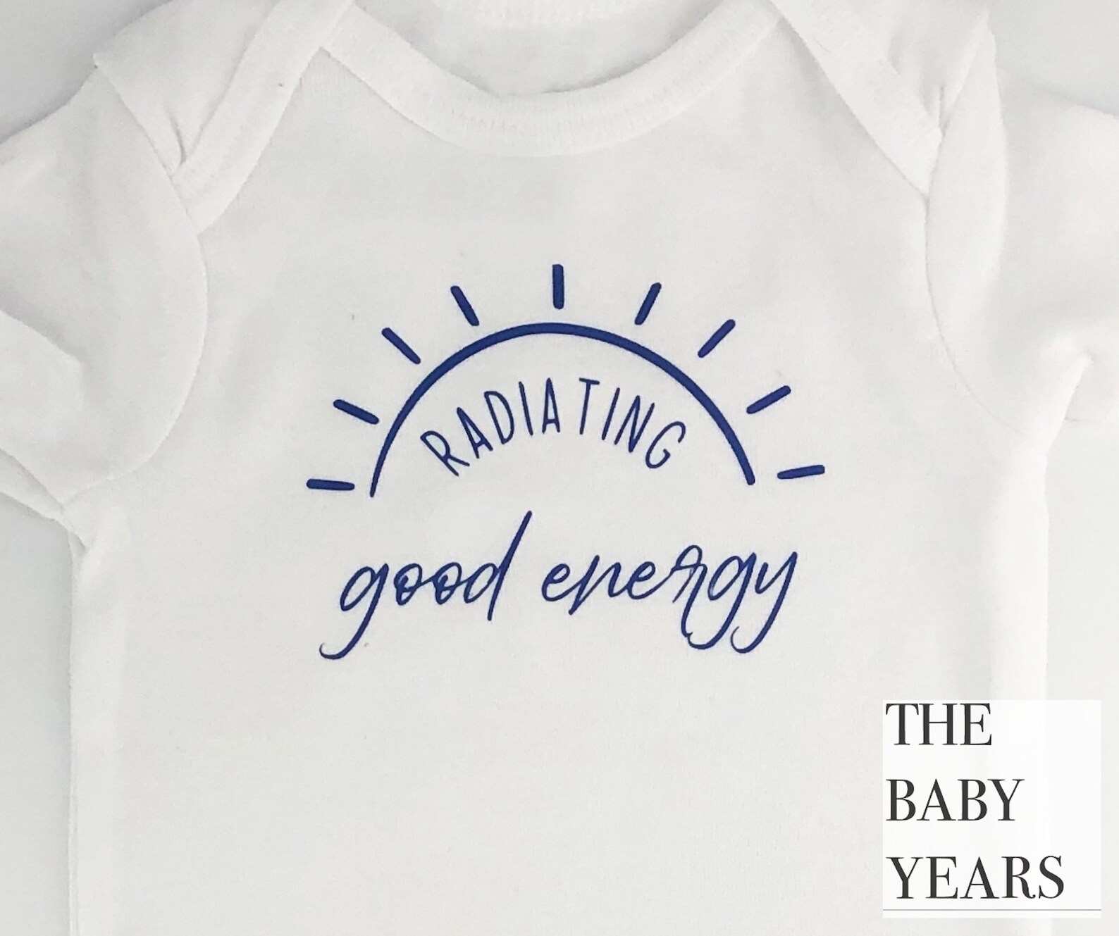 Radiating Good Energy Baby Bodysuit for Newborn Baby Shower Gift ...