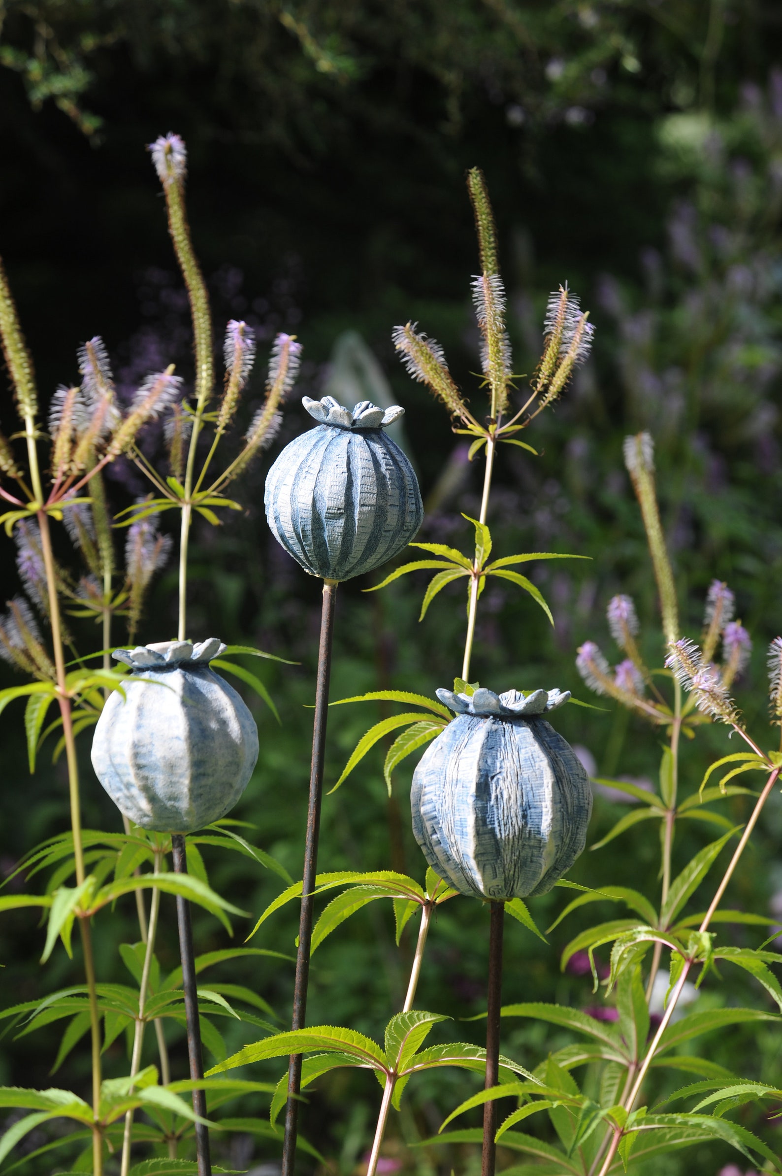 Hand Made Ceramic Seed Heads for the Garden - Etsy