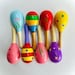 Mini Maraca Set of 2/baby Maracas/ Music Maraca/maraca Set/musical ...