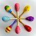 Mini Maraca Set of 2/baby Maracas/ Music Maraca/maraca Set/musical ...