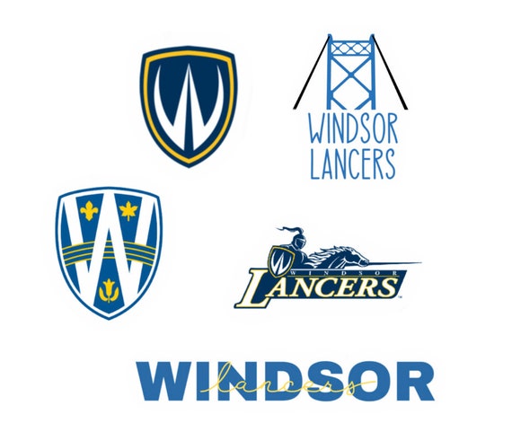 University of Windsor Sticker Pack of 5 Custom Stickers - Etsy