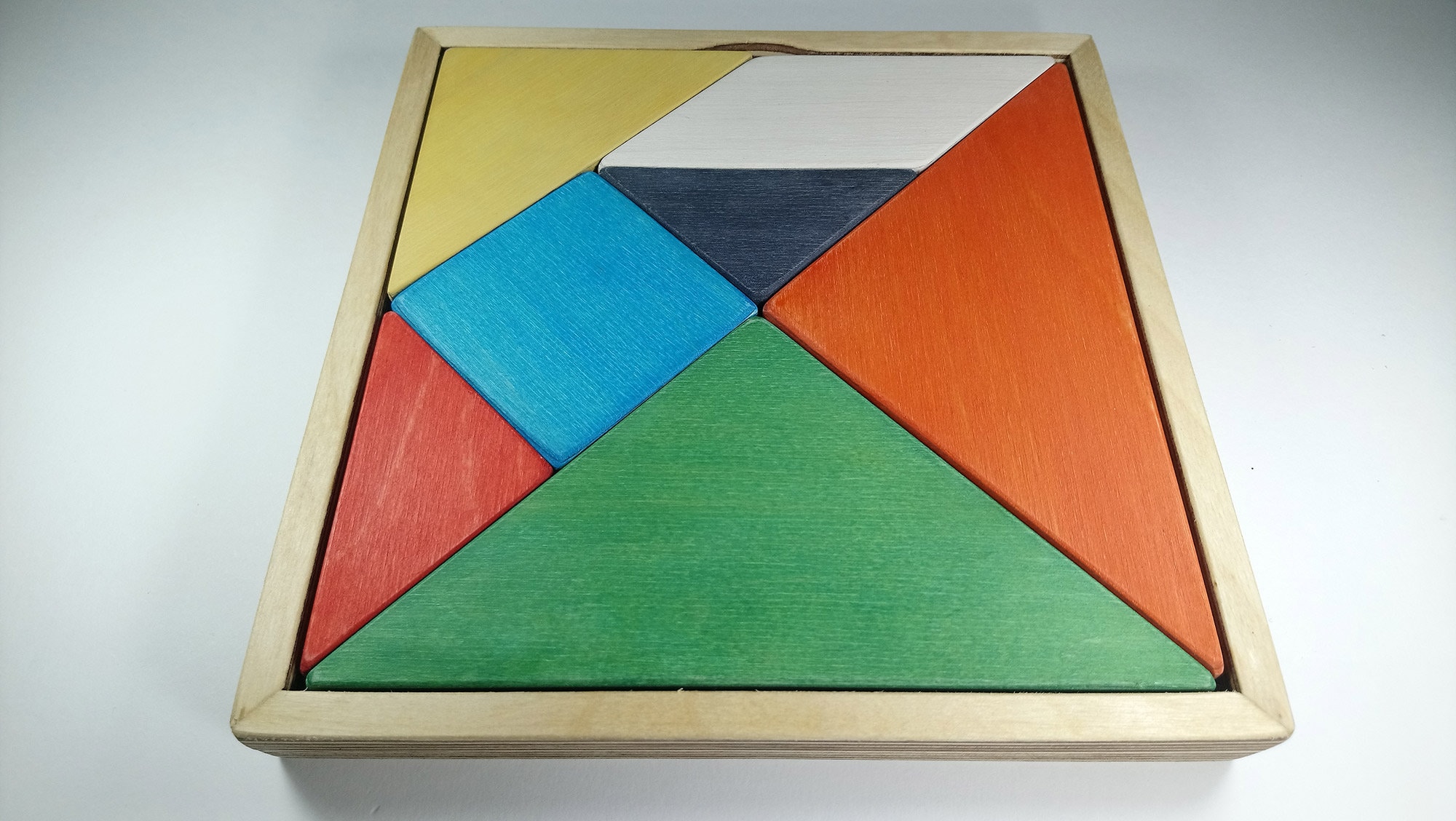 Handmade Wooden Tangram Puzzle Classic Game, Educational Puzzle - Etsy UK
