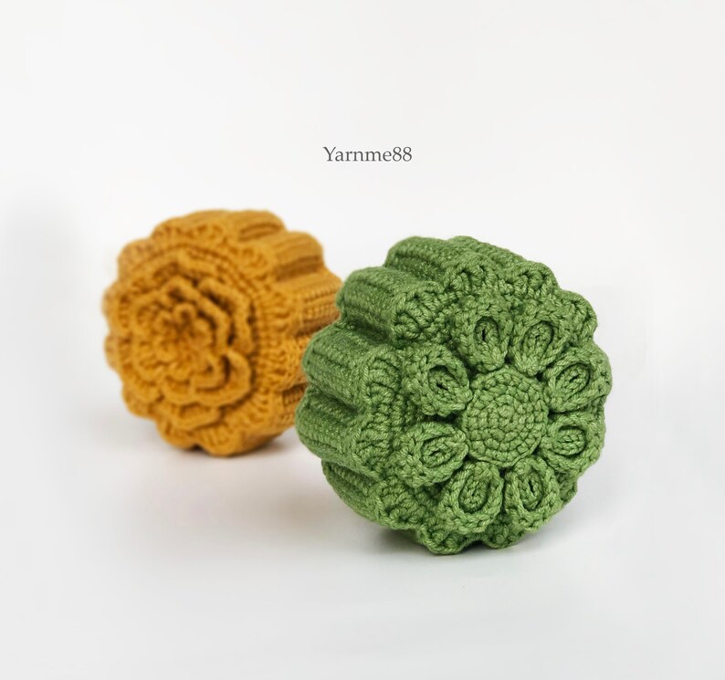 Yarnme88: Tea Mooncake Crochet Pattern. Amigurumi. Crochet Food. PDF ...