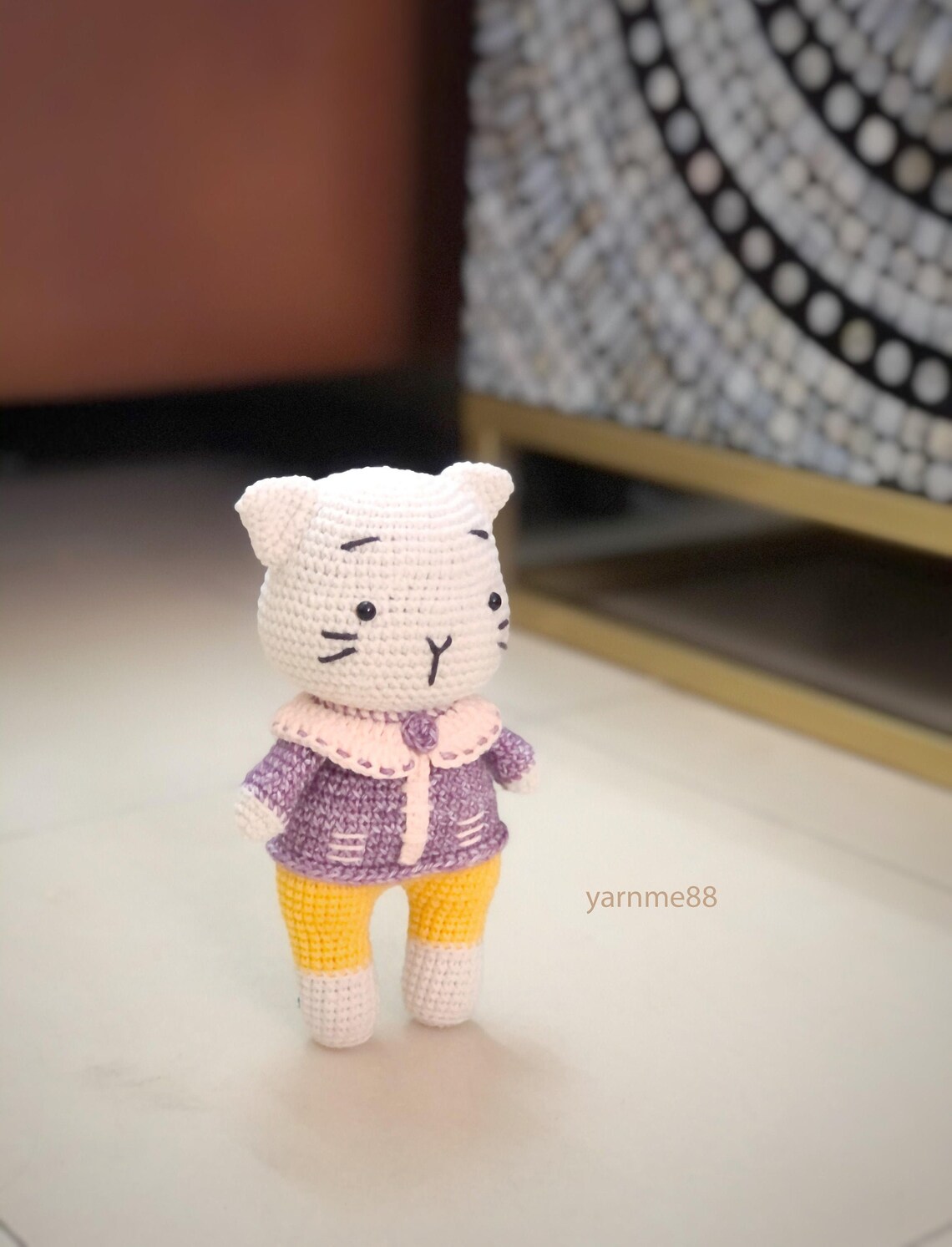 Yarnme88: Tata the Little Cat Pattern. PDF. Instant Download. - Etsy