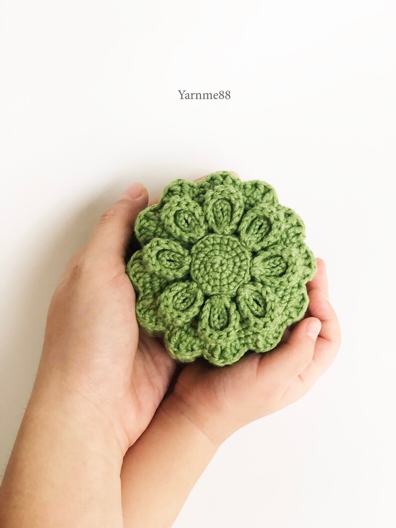 Yarnme88: Tea Mooncake Crochet Pattern. Amigurumi. Crochet Food. PDF ...