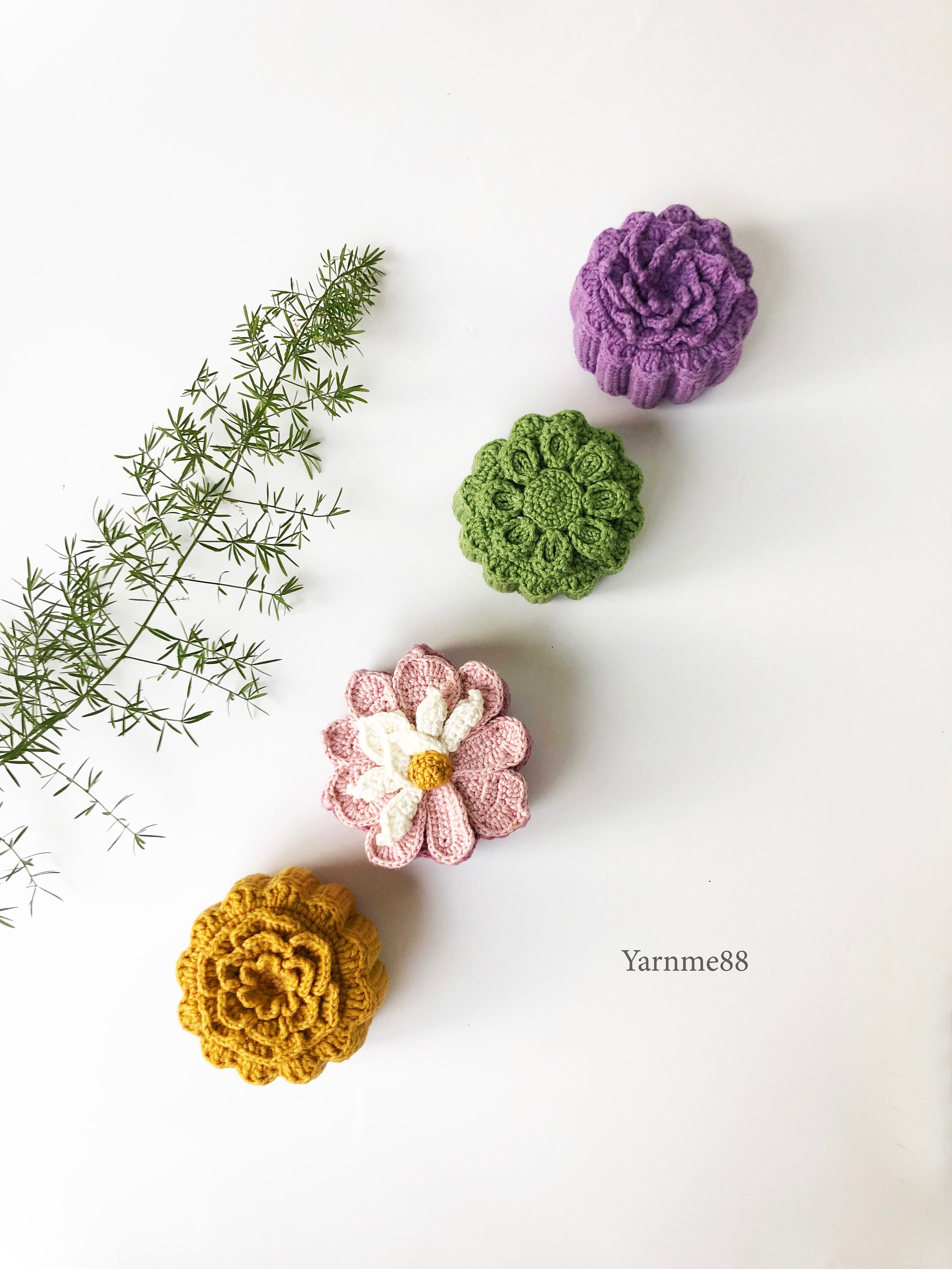 Yarnme88: Mung Bean Mooncake Crochet Pattern. Amigurumi. - Etsy