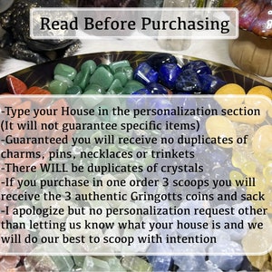 Wizarding Potter Themed Crystal Confetti Scoop / Wizarding World ...