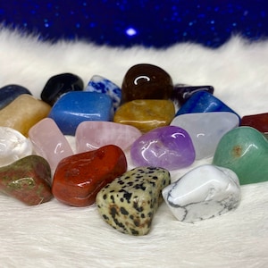 Tumbled Crystals / Pick Your Own Bag of Authentic Polished Rocks ...