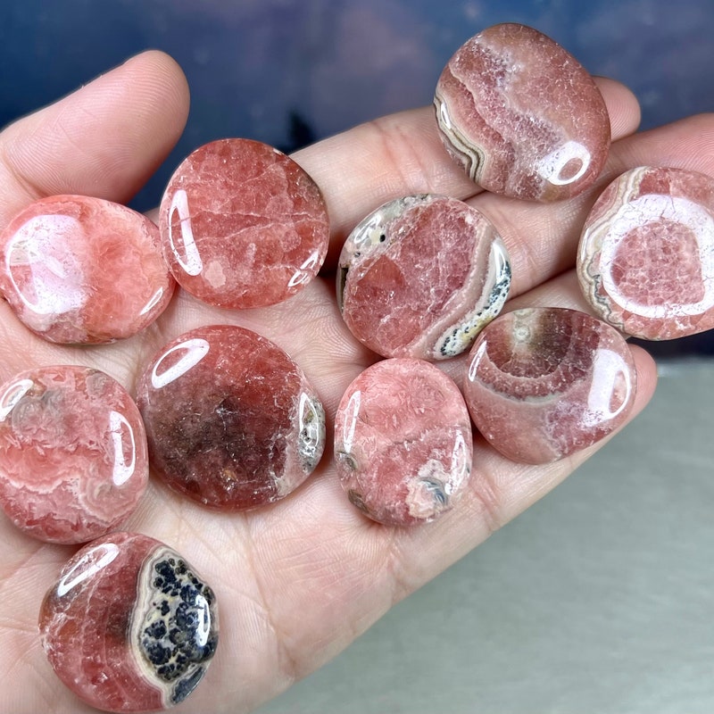 Rhodochrosite - Etsy
