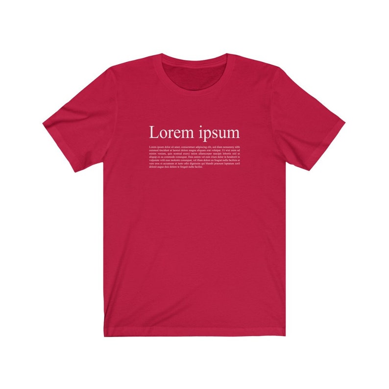 Lorem Ipsum Shirt Tee, Graphic Designer Gift Shirt, Graphic Designer ...