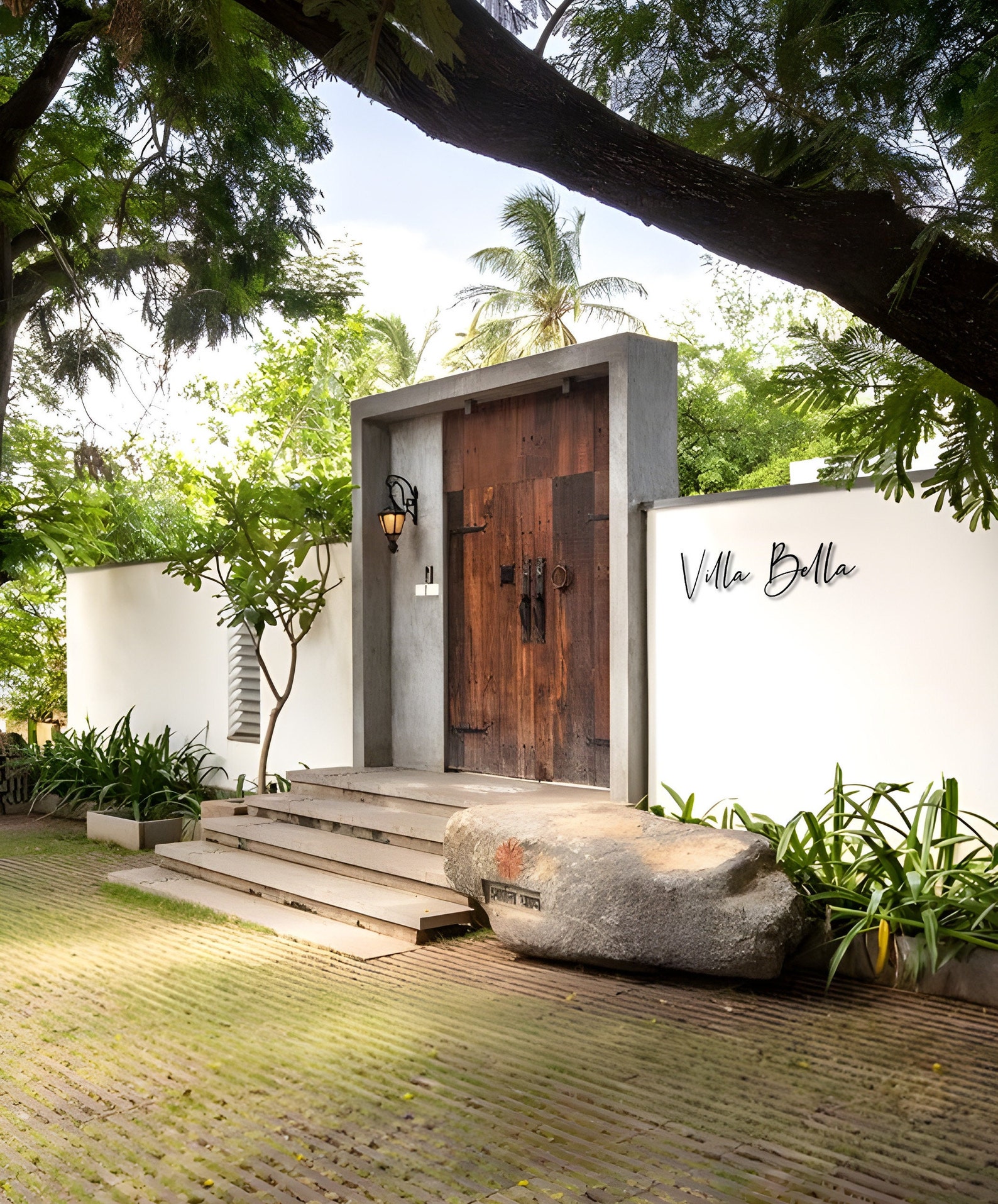 Outdoor House Name Sign, Custom Metal House Name Sign, Personalized ...