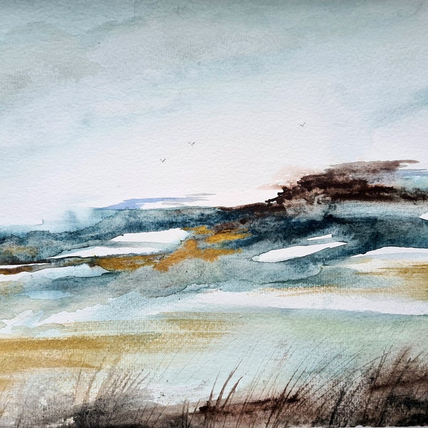 Abstract Watercolor - Etsy