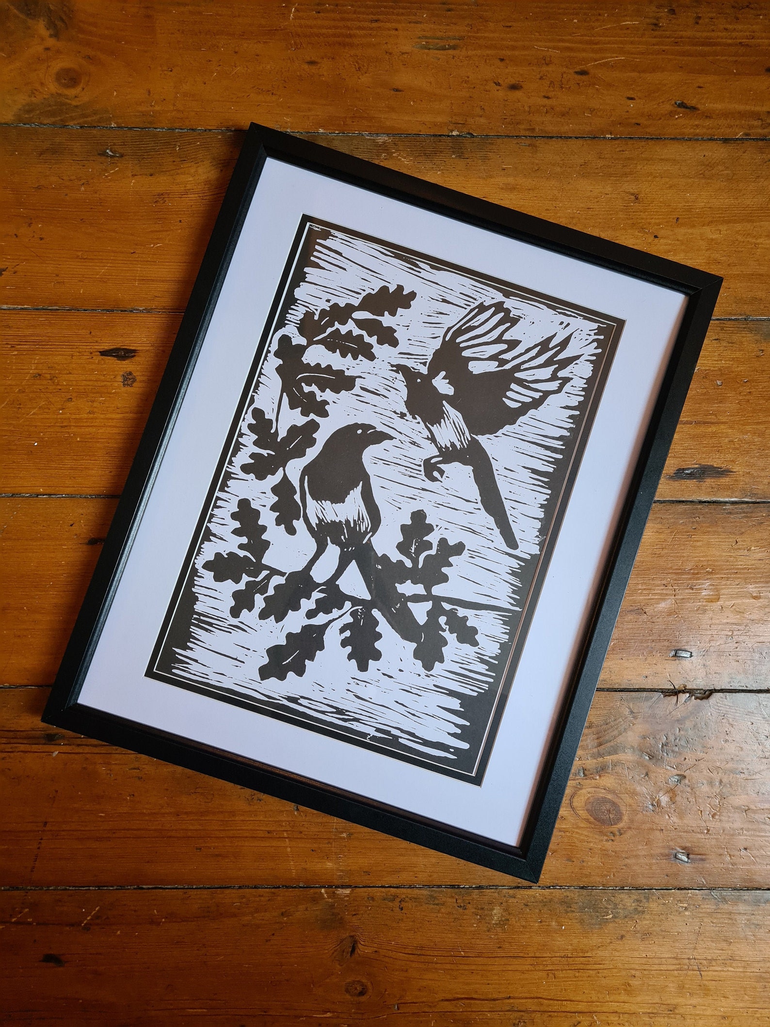 Instant Download Magpies Print Bird Gifts Goth Home Decor - Etsy