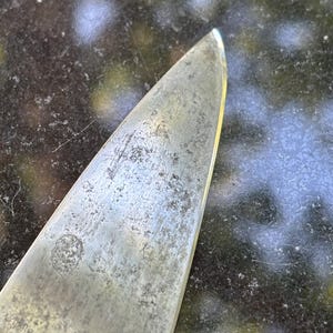 Carbon Steel Four Star Elephant Sabatier Chef's Knife (2) - Etsy