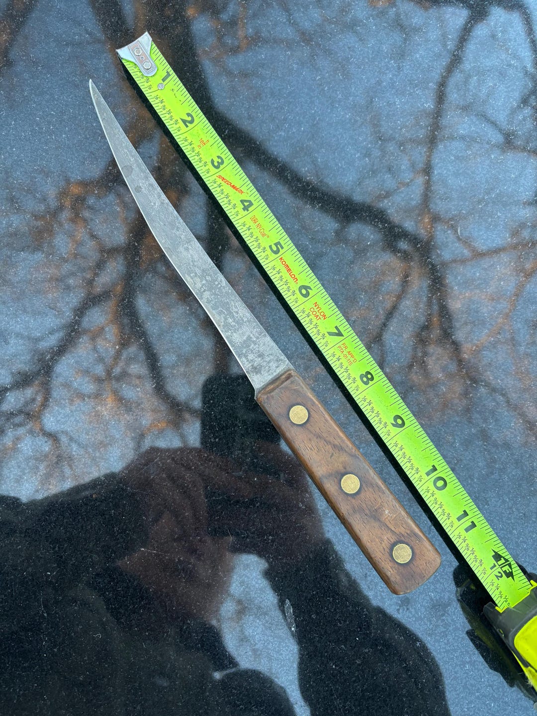 Carbon Steel Filet Knife three Rivets - Etsy