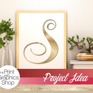 Cursive Monogram Alphabet, SVG, EPS, Clipart, Digital Download, Instant ...