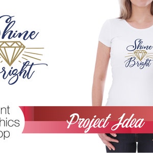 Shine Bright, SVG, Clipart, Shine Bright Svg, Vector, Digital Download ...