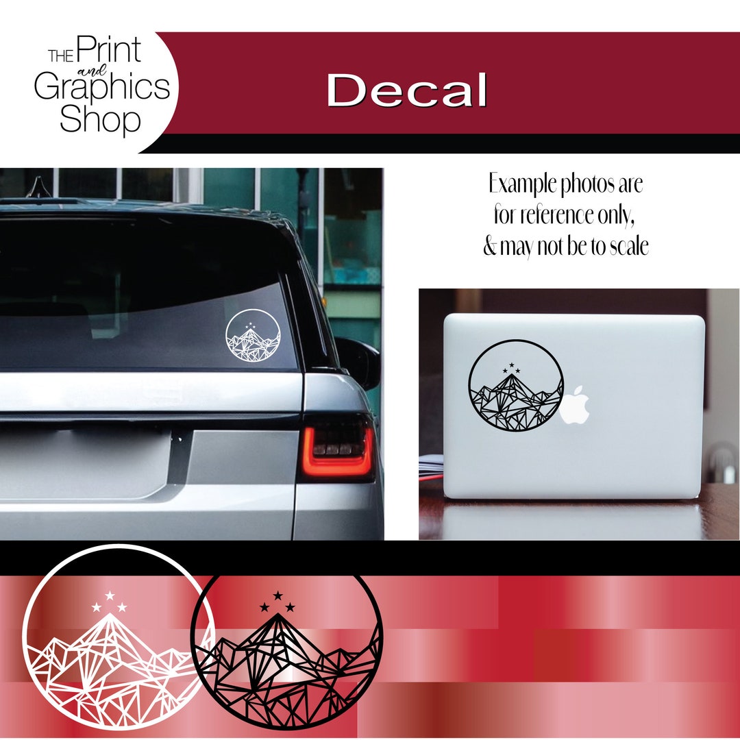 ACOTAR Decal, Car Decal, ACOTAR Merch, Tablet Decal, iPad Decal, Night ...