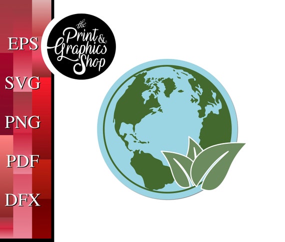 Earth Day SVG Planet Earth SVG Clipart Sign Cut File - Etsy
