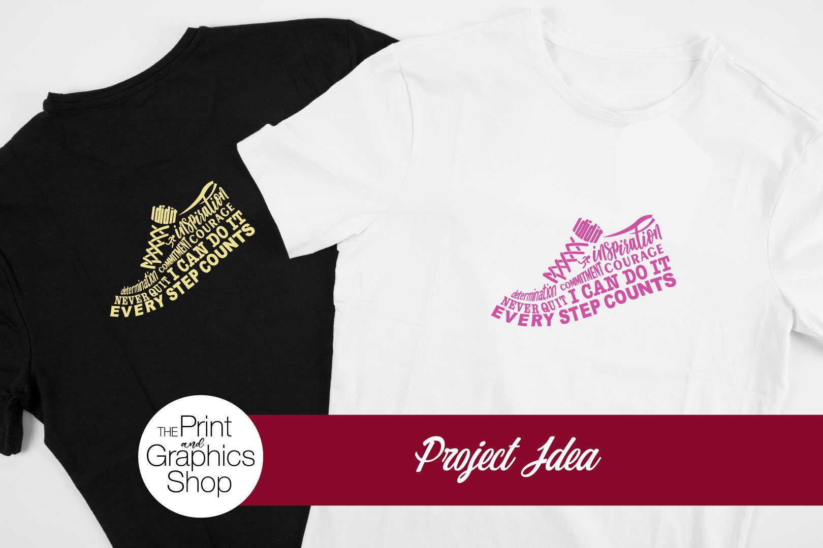 Runner Shoe Quotes SVG: Jogger Inspiration, Every Step Counts (digital ...