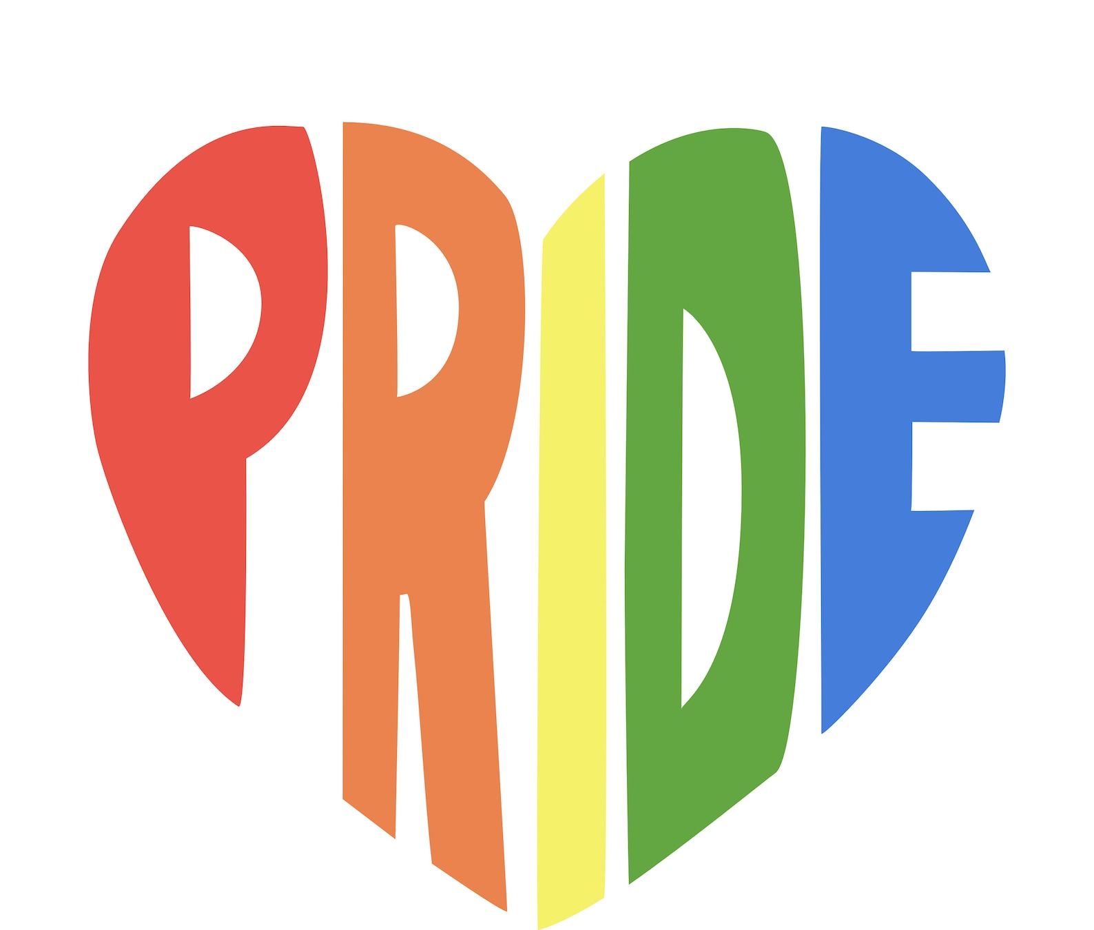 Pride Heart SVG Pride Month Svg Cricut Cut File Clipart - Etsy