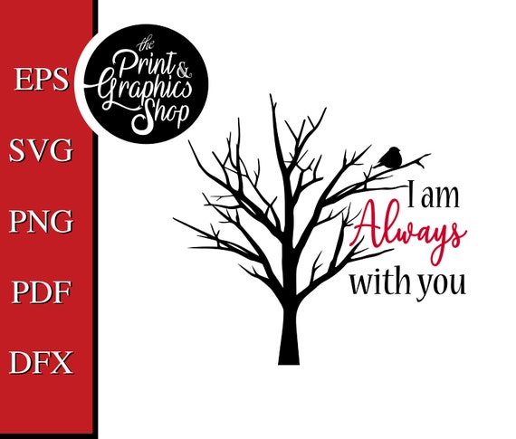 I Am Always With You SVG Clipart Vector Inspirational - Etsy