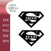 Super Dad SVG, Super Mom SVG, Digital Download, Clipart, Cricut Cut ...