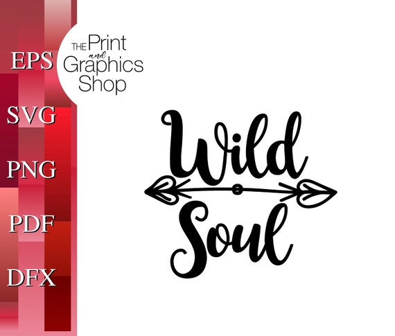 Wild Soul SVG EPS Clipart Vector Digital Download - Etsy