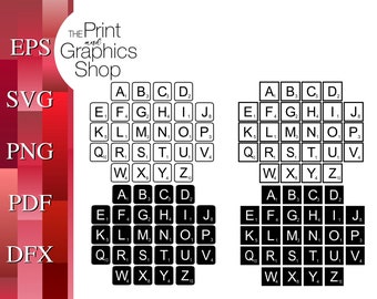 SCRABBLE SVG Scrabble Font Svg Scrabble Tiles Svg Scrabble - Etsy
