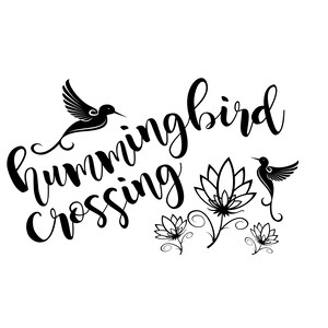 Hummingbird Crossing, SVG, EPS, Clipart, Vector, Digital Download ...