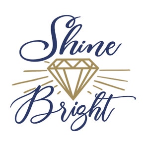 Shine Bright, SVG, Clipart, Shine Bright Svg, Vector, Digital Download ...