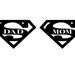 Super Dad SVG, Super Mom SVG, Digital Download, Clipart, Cricut Cut ...
